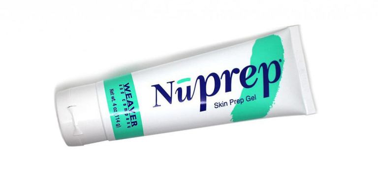 How do I use the NuPrep Skin Preparation gel correctly?