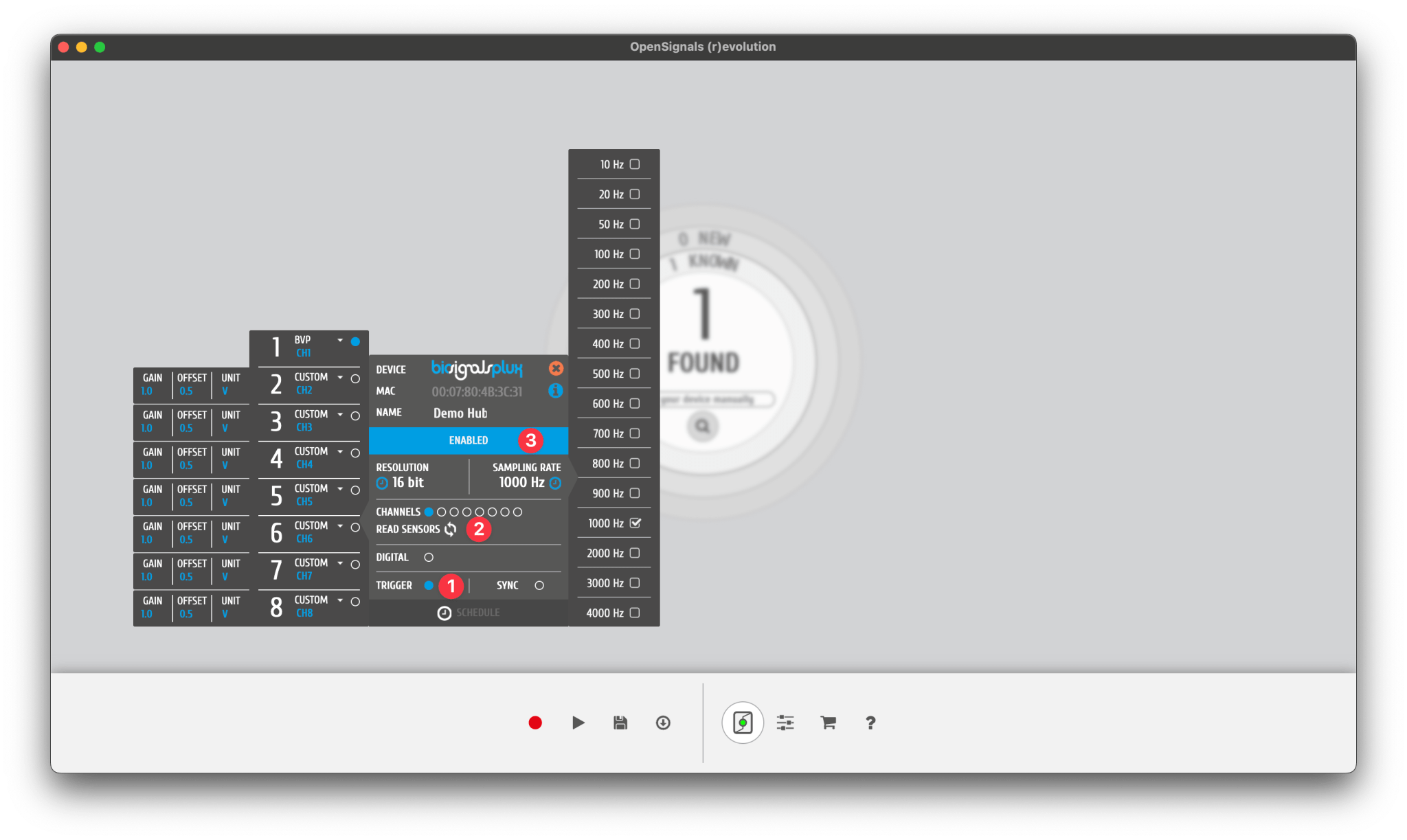 How do I start an acquisition using the biosignalsplux trigger button? – Support PLUX Biosignals ...