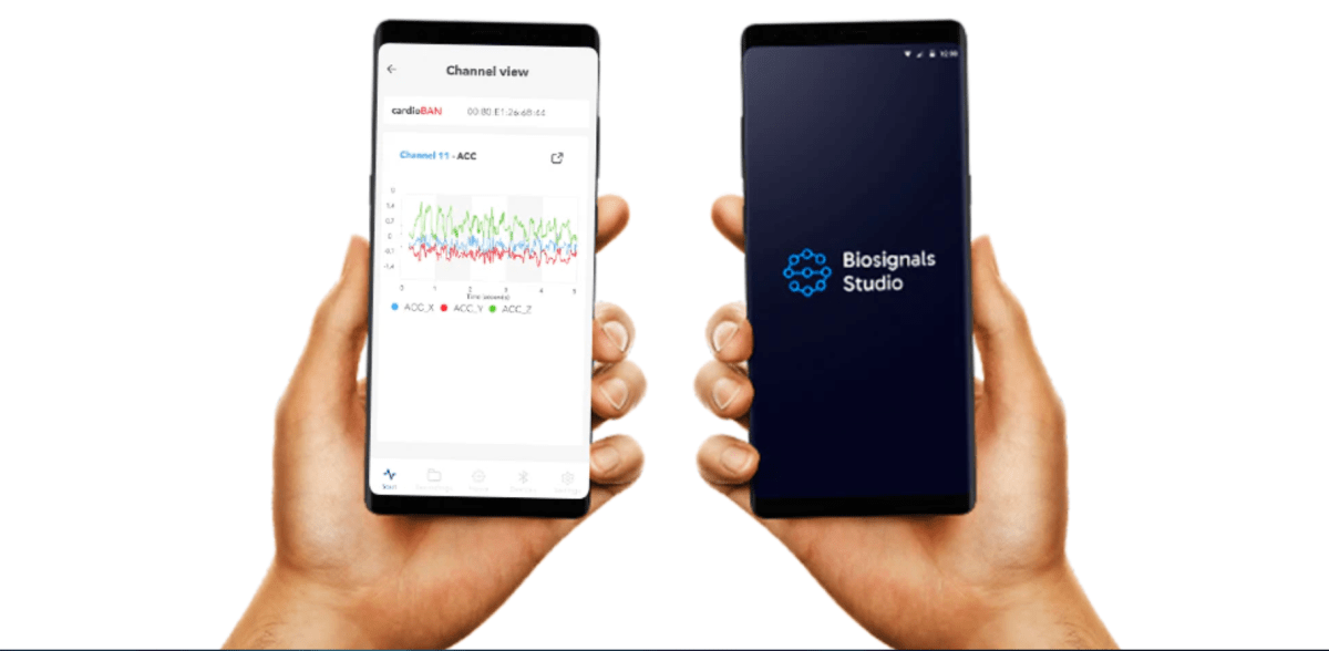 Biosignals Studio Mobile (Download) – Support PLUX Biosignals official
